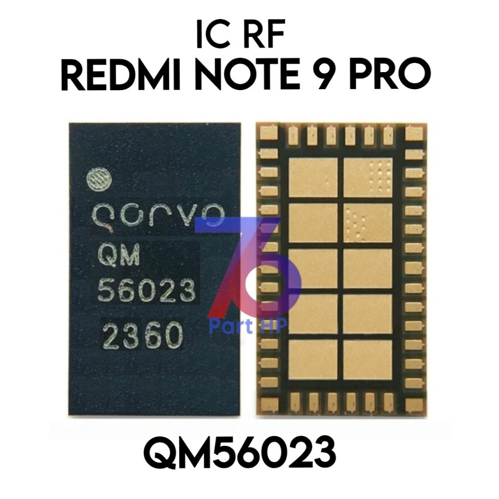 Jual IC RF QM56023 - Untuk Xiaomi Redmi Note 9 Pro / M2003J6B2G ...