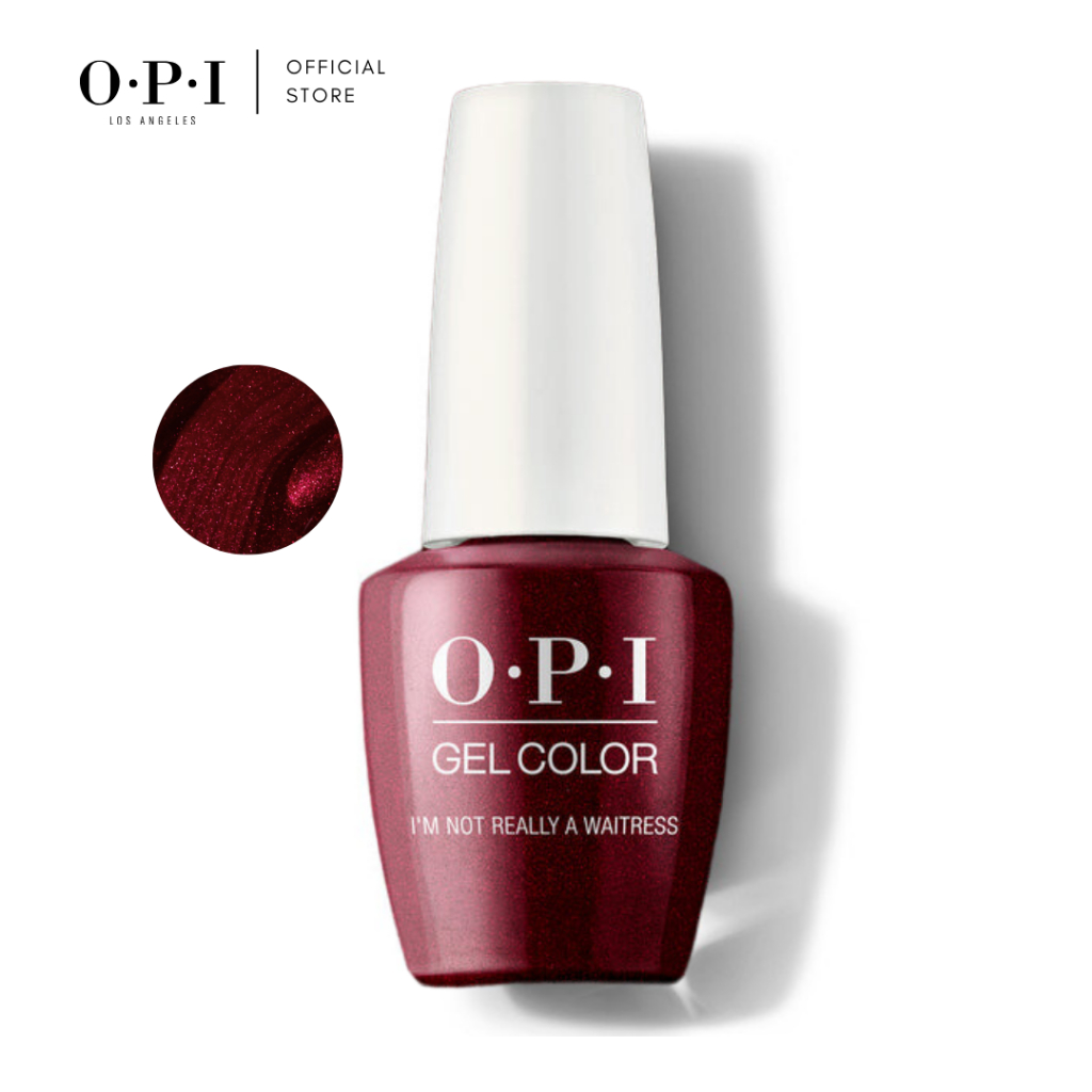 Jual OPI Gel Color/Polish/Kutek - Red Shimmer - I'm Not Really a ...