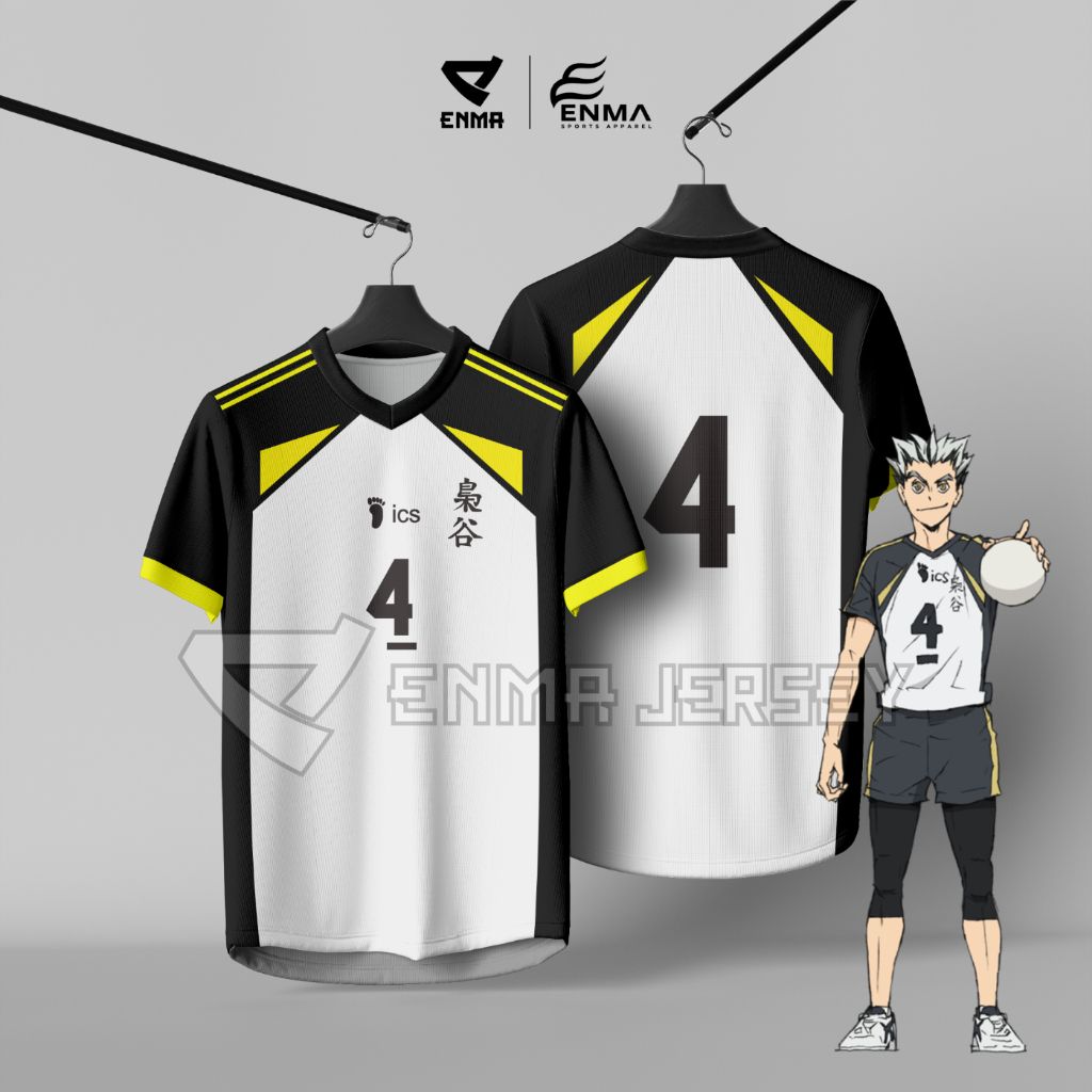 Jual ENMA Jersey Anime Haikyu - Fukurodani Team Kotaro Bokuto Jersey ...