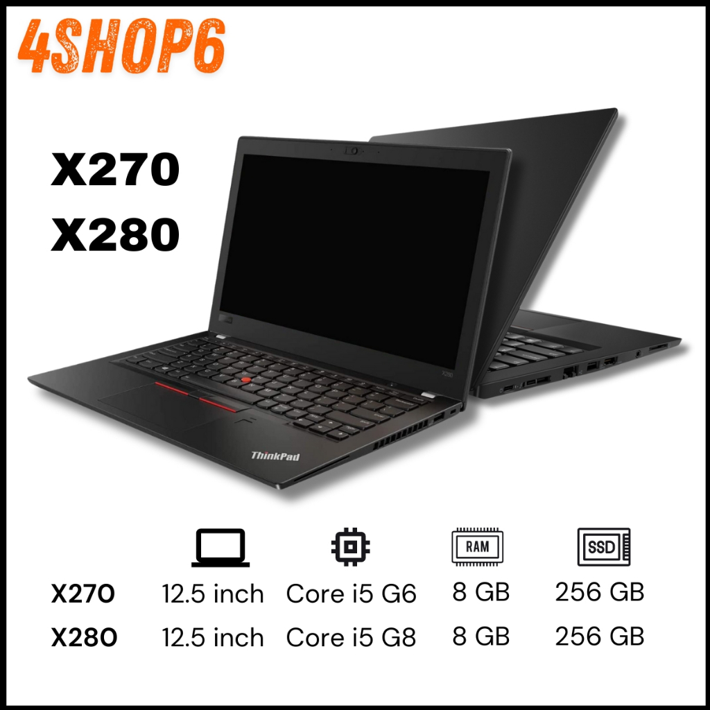 Jual Laptop Lenovo Thinkpad X270 i5 Gen 6 / X280 i5 Gen 8 RAM 8GB SSD 256GB Second Murah ...