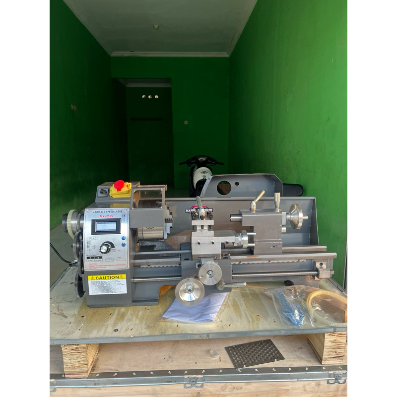 Jual Mesin Bubut Mini set dengan jig siap pakai/Mesin bubut/mesin bubut ...