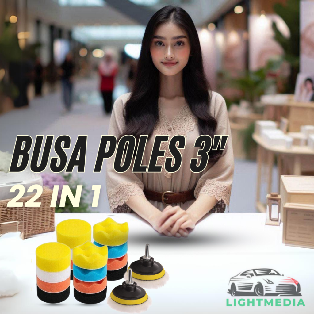 Jual Busa Poles 3 inch - Busa Alat Poles Body Motor Mobil 7/11/22 Pcs 3 ...