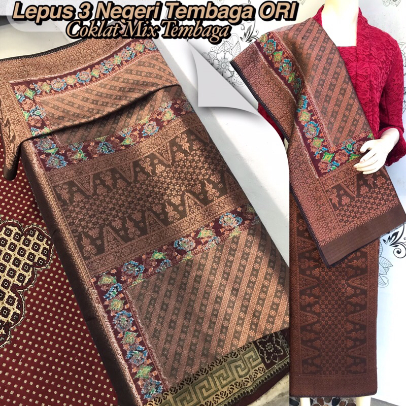 Jual Songket Lepus 3 Negeri Tembaga ORI-Asli Tenun Tangan Palembang(Ilham Songket) | Shopee ...