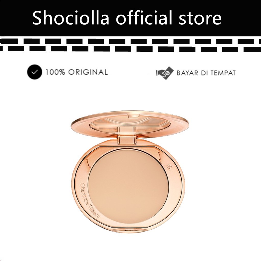 Jual Charlotte Tilbury/ CT Airbrush Flawless Finish Powder Bedak Padat ...
