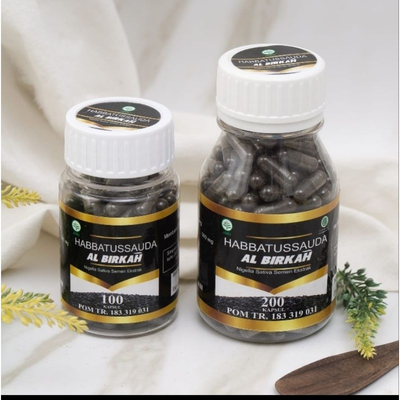 Jual Habbatus Sauda Al Birkah Habbatus Sauda Kapsul Jintan Hitam Black ...