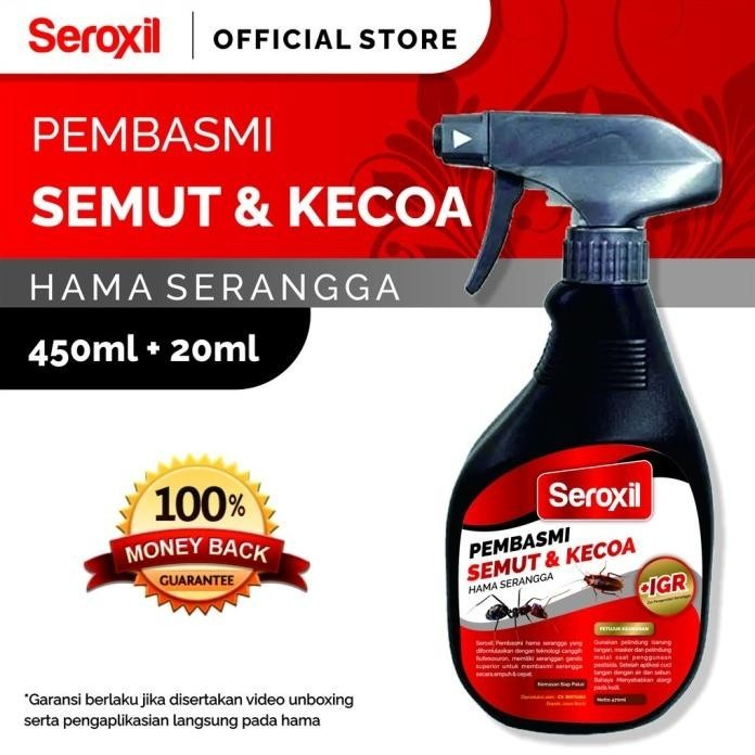 Jual Seroxil Cairan Anti Serangga Pembasmi / Anti Semut / Anti Kecoa ...