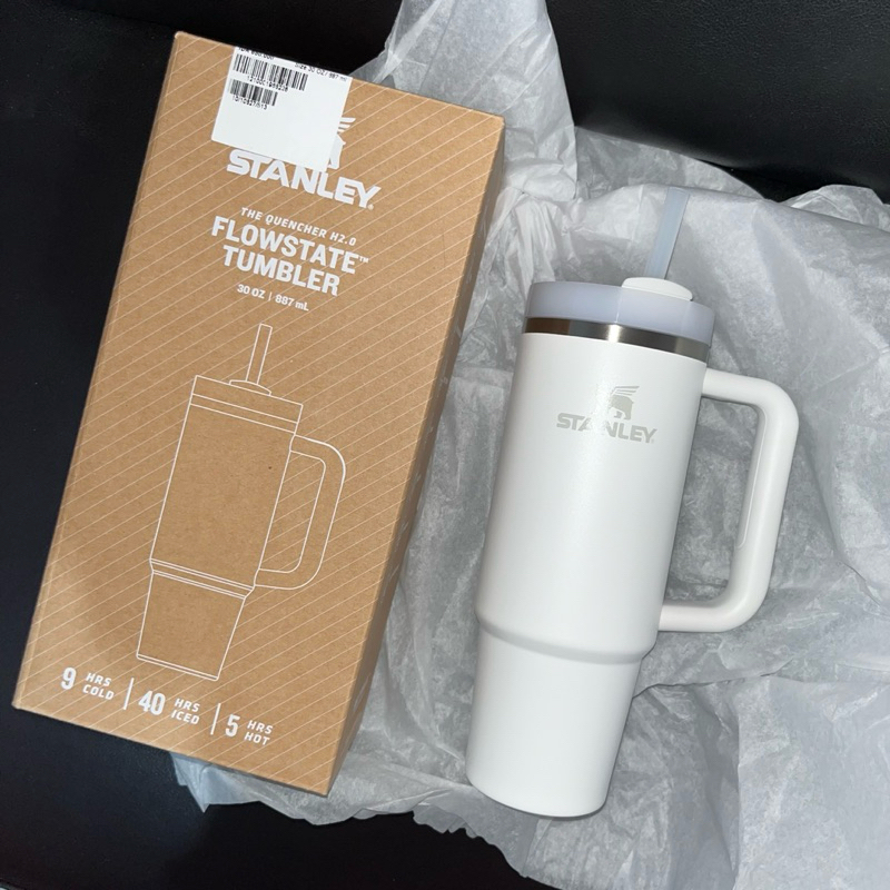 Jual NEW Stanley Tumblr Frost White | Stanley Flowstate Tumbler The ...