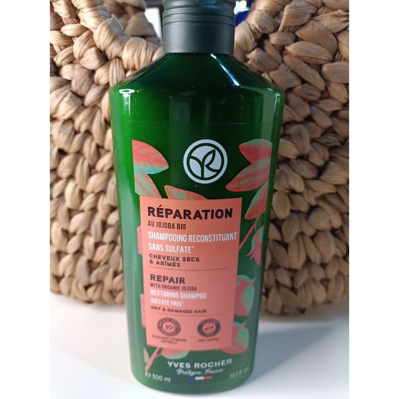 Jual YVES ROCHER REPAIR RESTORING SHAMPOO 300 ML | Shopee Indonesia