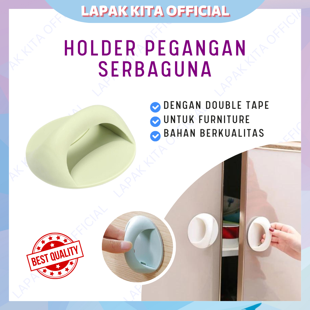Jual Pegangan tempel pintu laci serbaguna / Knop pegangan tempel laci ...