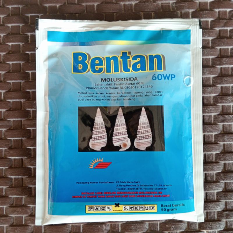 Jual Moluskisida Bentan 60WP Kemasan 15gr | Shopee Indonesia
