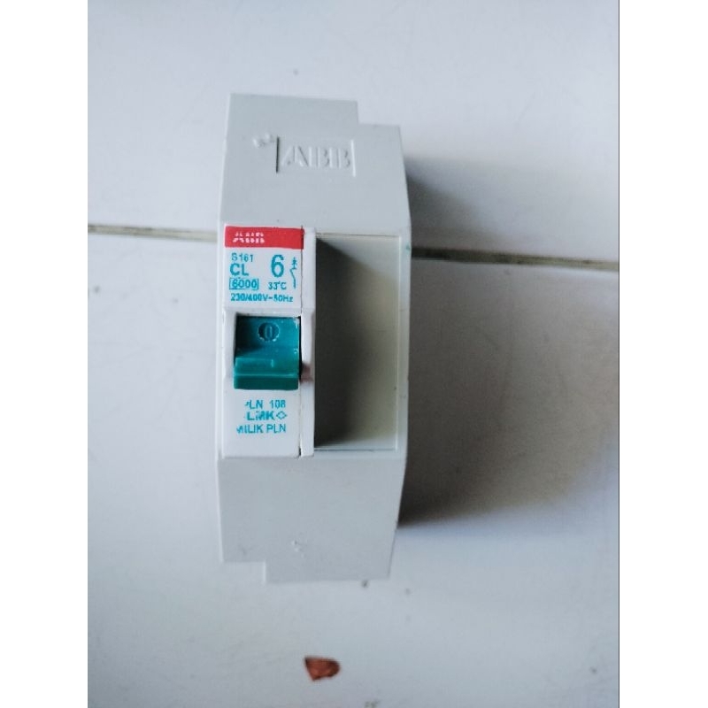 Jual MCB ABB PLN 161/2A/4A/6A/seken | Shopee Indonesia