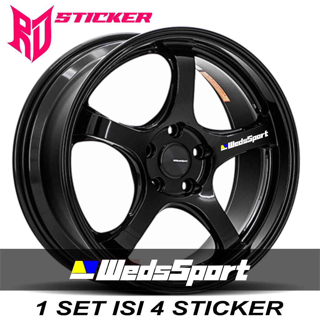Jual sticker velg wedssport | Shopee Indonesia
