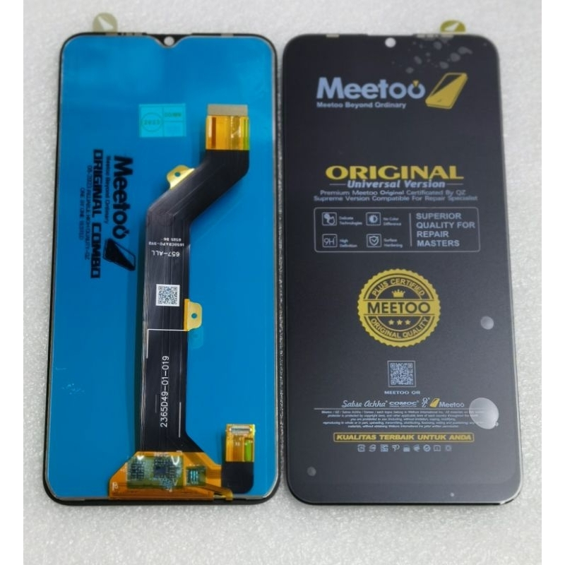 Jual LCD INFINIX X657 BLACK MEETOO TS (INFINIX SMART 5 X657B TECNO KE5 ITEL VISION 1 PLUS ...