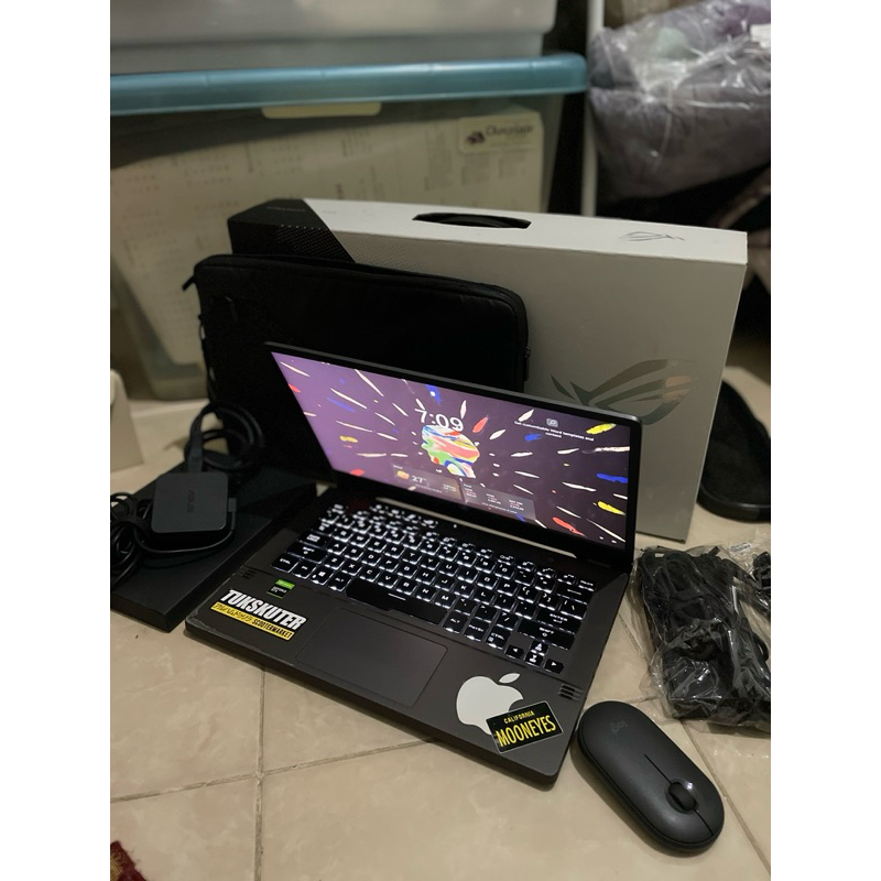 Jual ROG Zephyrus G14 GA401II (Non AniMe Matrix) Fullbox (FREE Logitech ...