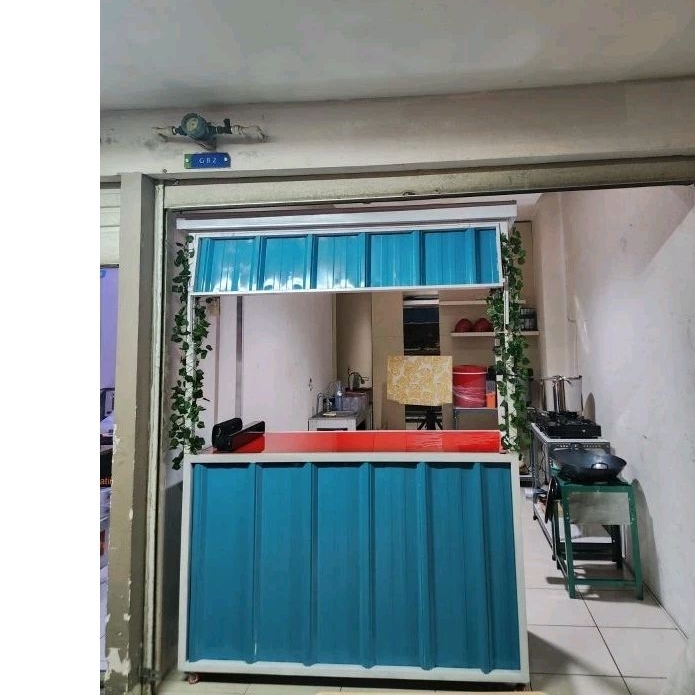 Jual Booth container / kontainer booth bahan full besi galvanis | Shopee Indonesia