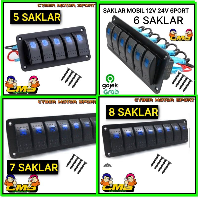 Jual panel saklar light. switch lampu. switch foglamp. switch headlamp ...