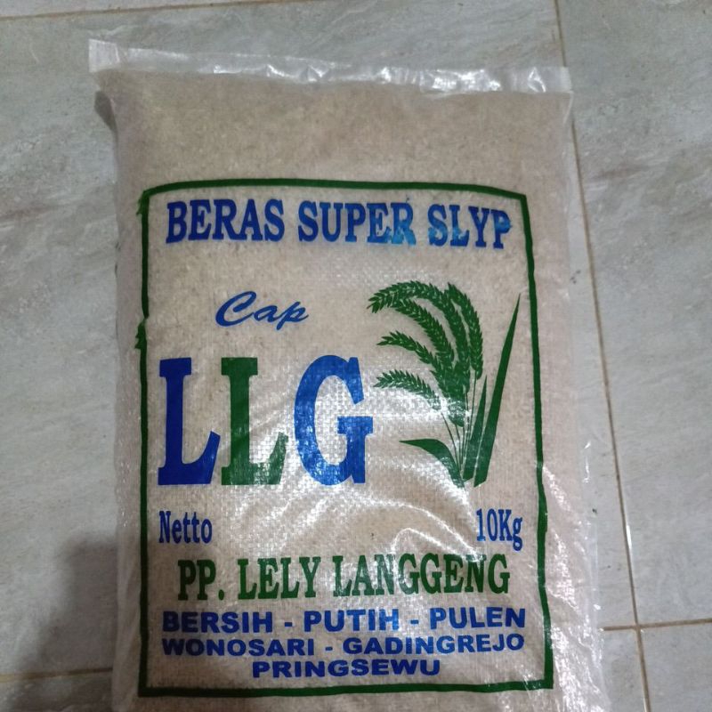 Jual Beras Cap LLG 10kg Pringsewu-Lampung | Shopee Indonesia