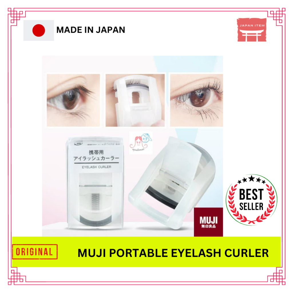 Jual Muji portable eyelash curler penjepit bulu mata original Japan ...