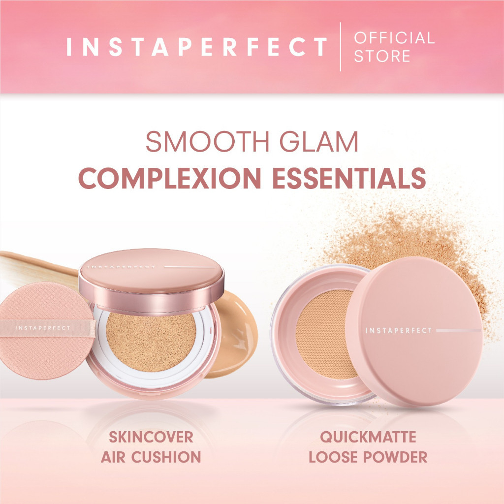 Jual Instaperfect Smooth Glam Complexion Essentials Bundle (Skincover ...
