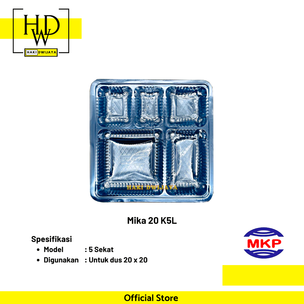 Jual Mika Dus Nasi / Catering Ukuran 20x20cm MKP | Shopee Indonesia