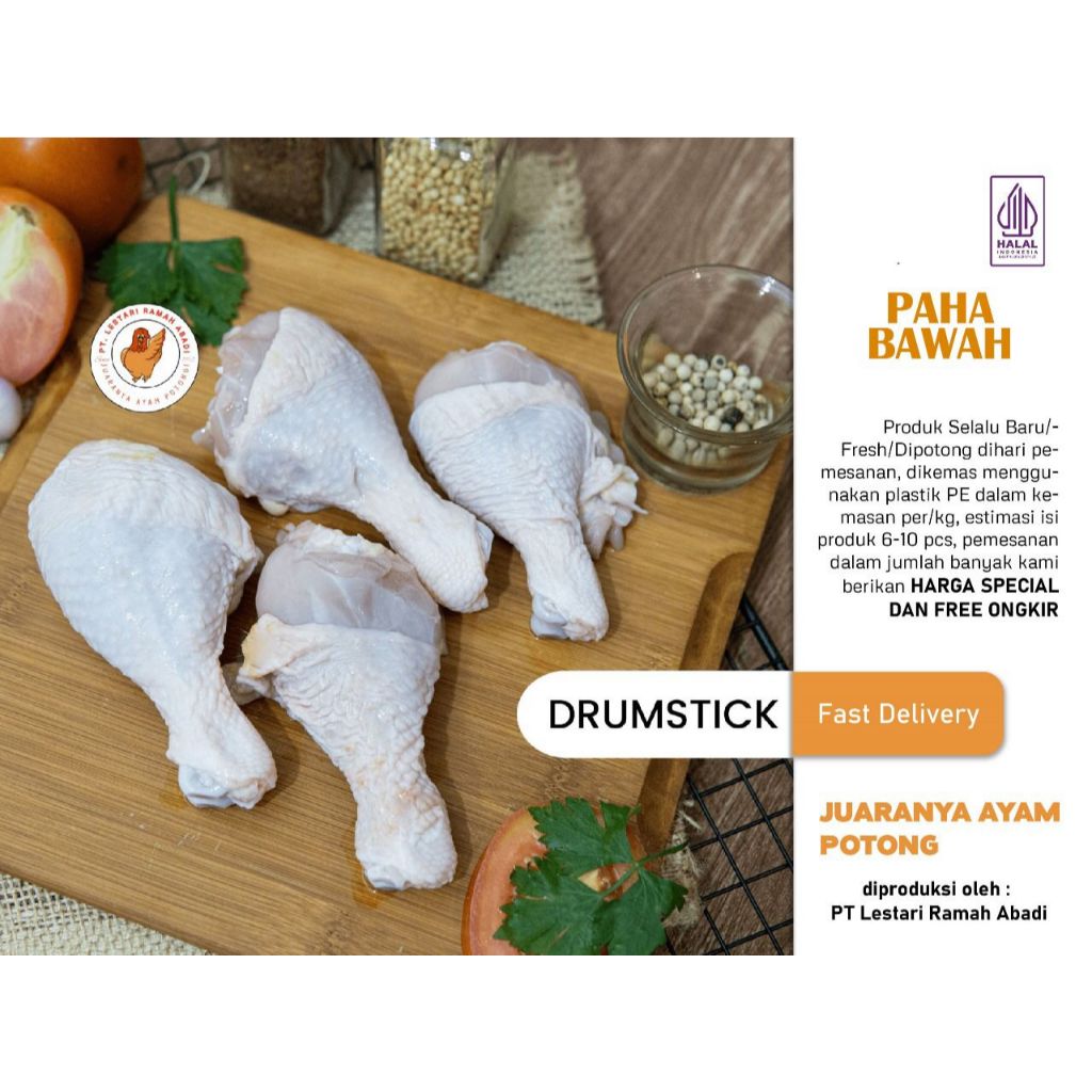 Jual Ayam Paha Bawah / Drumstick Fresh 1kg | Shopee Indonesia