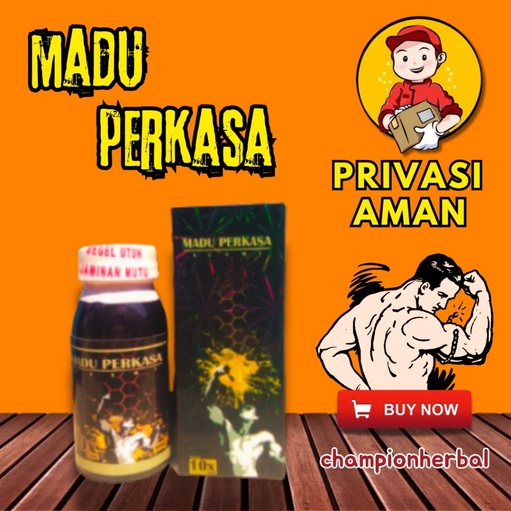 Jual Madu Pria Perkasa Herbal Alami Penambah Stamina Pria Kuat Tahan ...