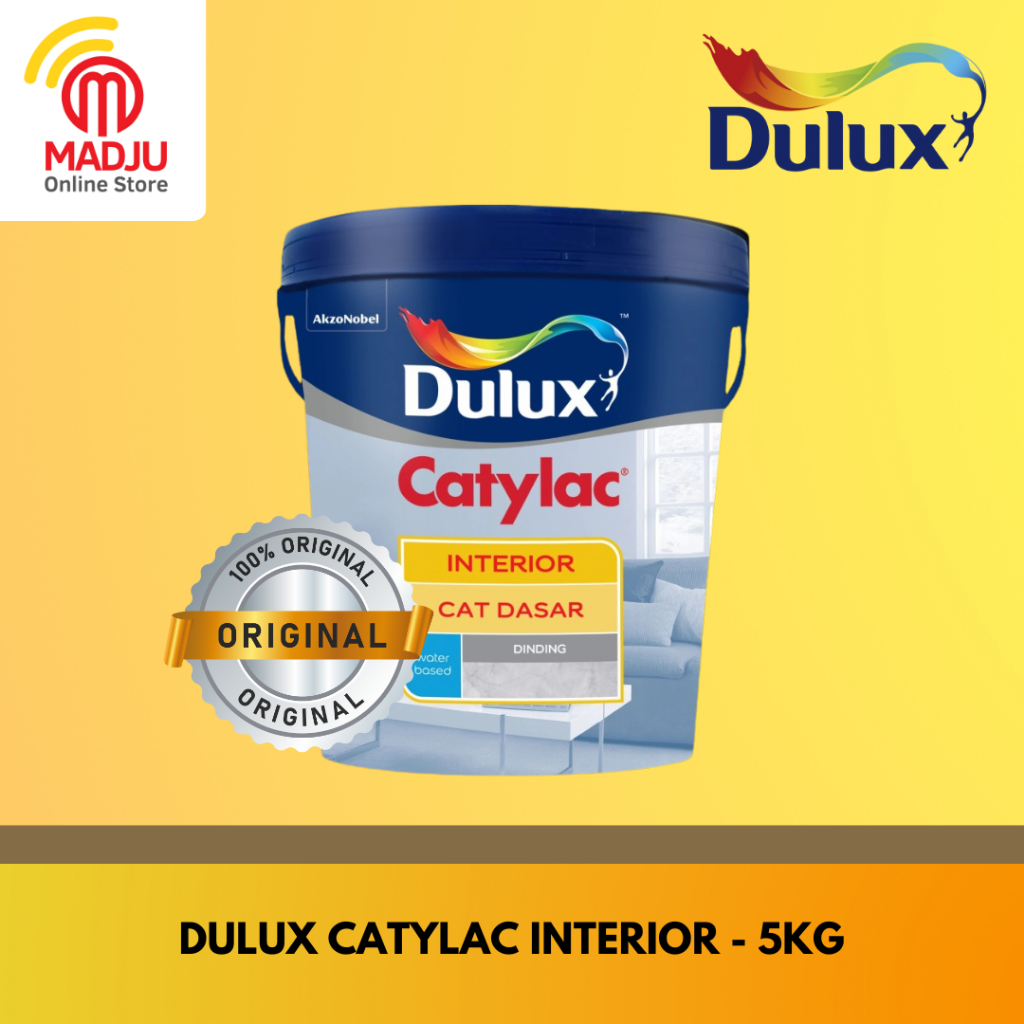Jual DULUX Catylac 4 Kg Cat Dasar Interior | Shopee Indonesia