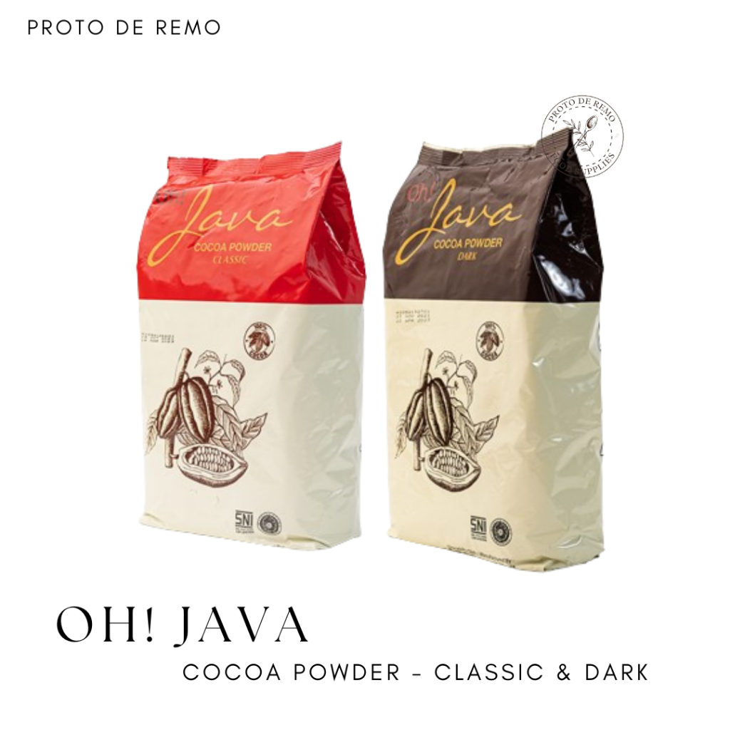 Jual OH! Java Cocoa Powder | Coklat Kakao Bubuk - Classic & Dark Cocoa ...
