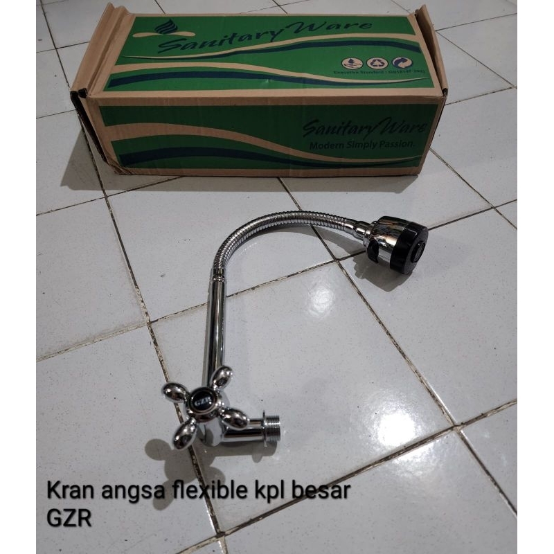 Jual KRAN ANGSA FLEKSIBEL GZR / KODAI KEPALA BESAR 1/2 INCH | Shopee ...