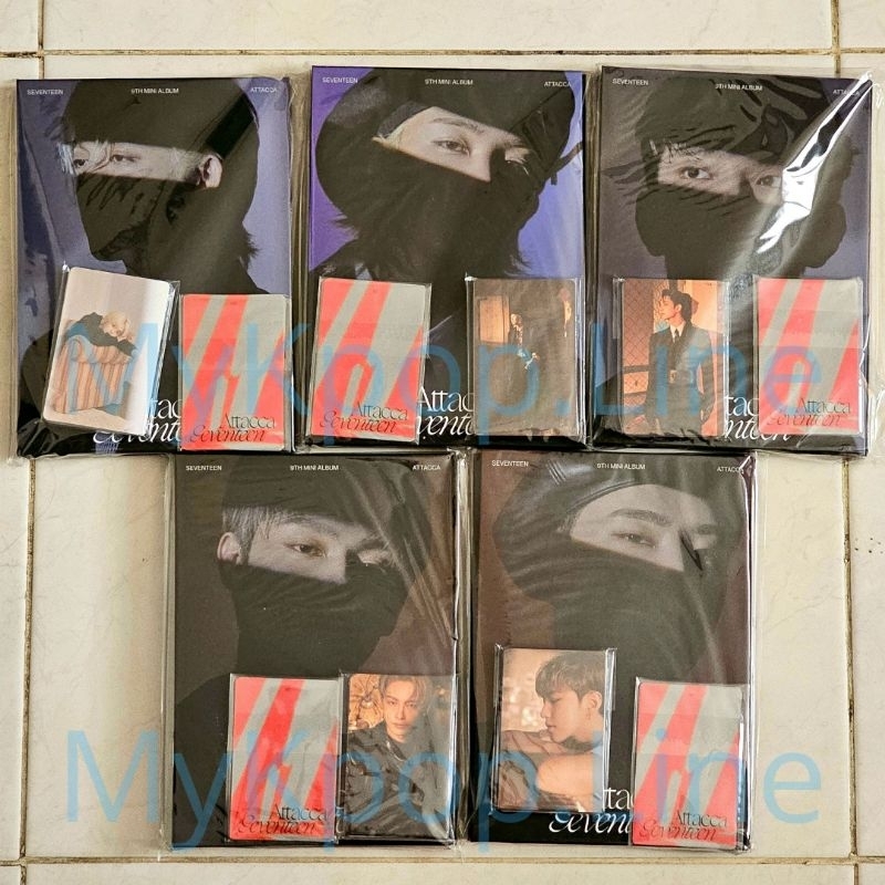 Jual Binder Attacca Carver Fullset Booklet Scoups Jeonghan Joshua Jun ...