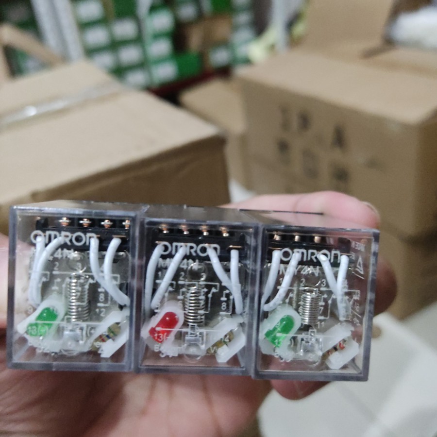 Jual Relay MY4N 220VAC 24DC 12VDC OMRON MY4-N Socket PYF14A-E PYF 14A-E | Shopee Indonesia