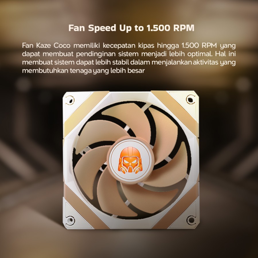 Jual Digital Alliance Casing Kaze Coco Fan 120mm PWM 1500 RPM - Fan ...
