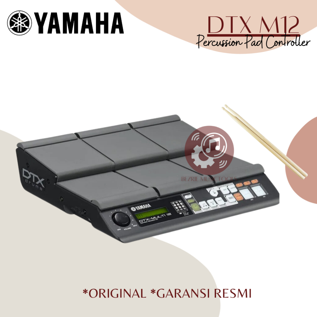 Jual Yamaha DTXM12 DTX-Multi12 Percussion Pad Controller Yamaha DTX-M12 ...