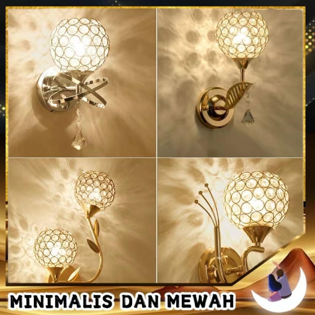 Jual lampu dinding lampu hias kamar lampu dinding kamar tidur lampu ...