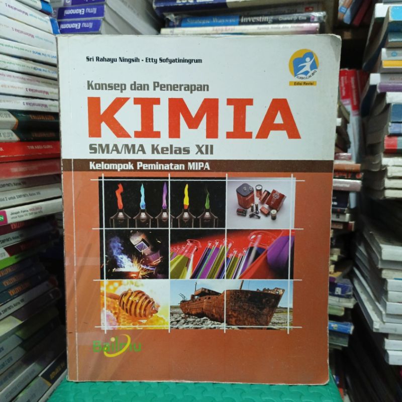 Jual Buku Konsep Dan Penerapan KIMIA Kelas 12 XII 3 SMA MA Penerbit Bailmu Kelompok Peminatan ...