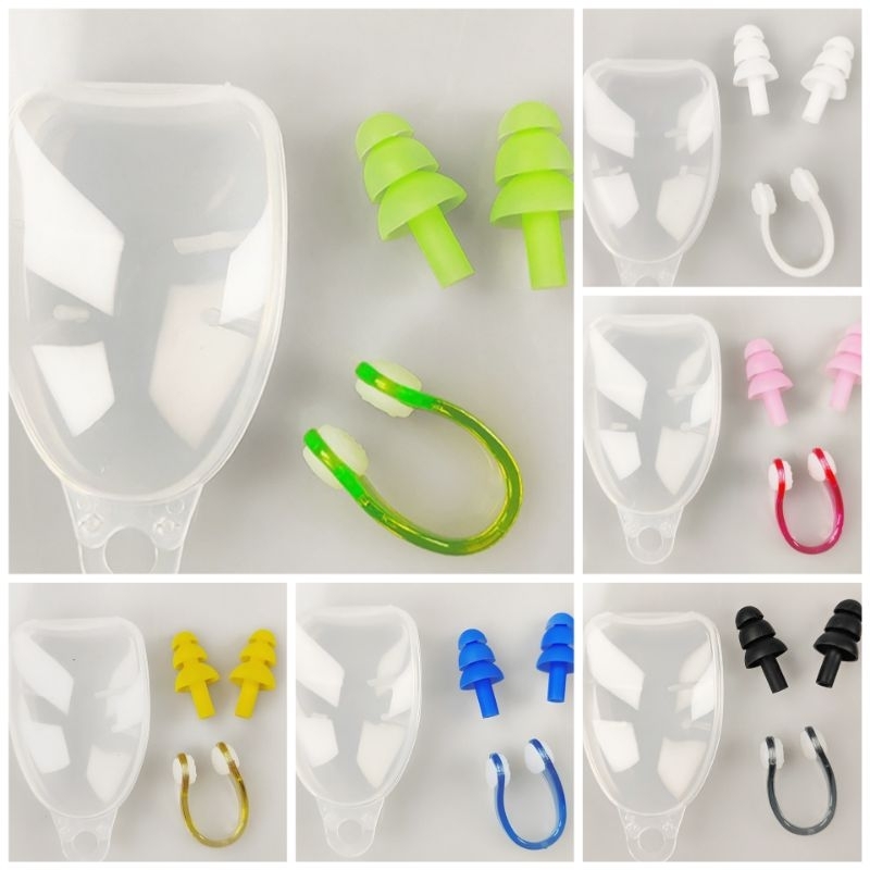 Jual TUTUP TELINGA DAN HIDUNG RENANG / EARPLUG | Shopee Indonesia
