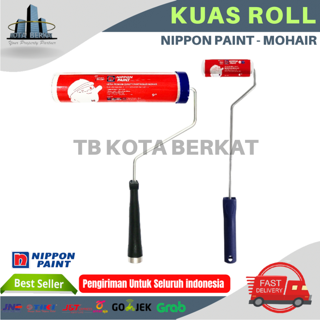 Jual NIPPON ULTRA - PREMIUM QUALITY MOHAIR ROLLER / KUAS ROLL CAT ...