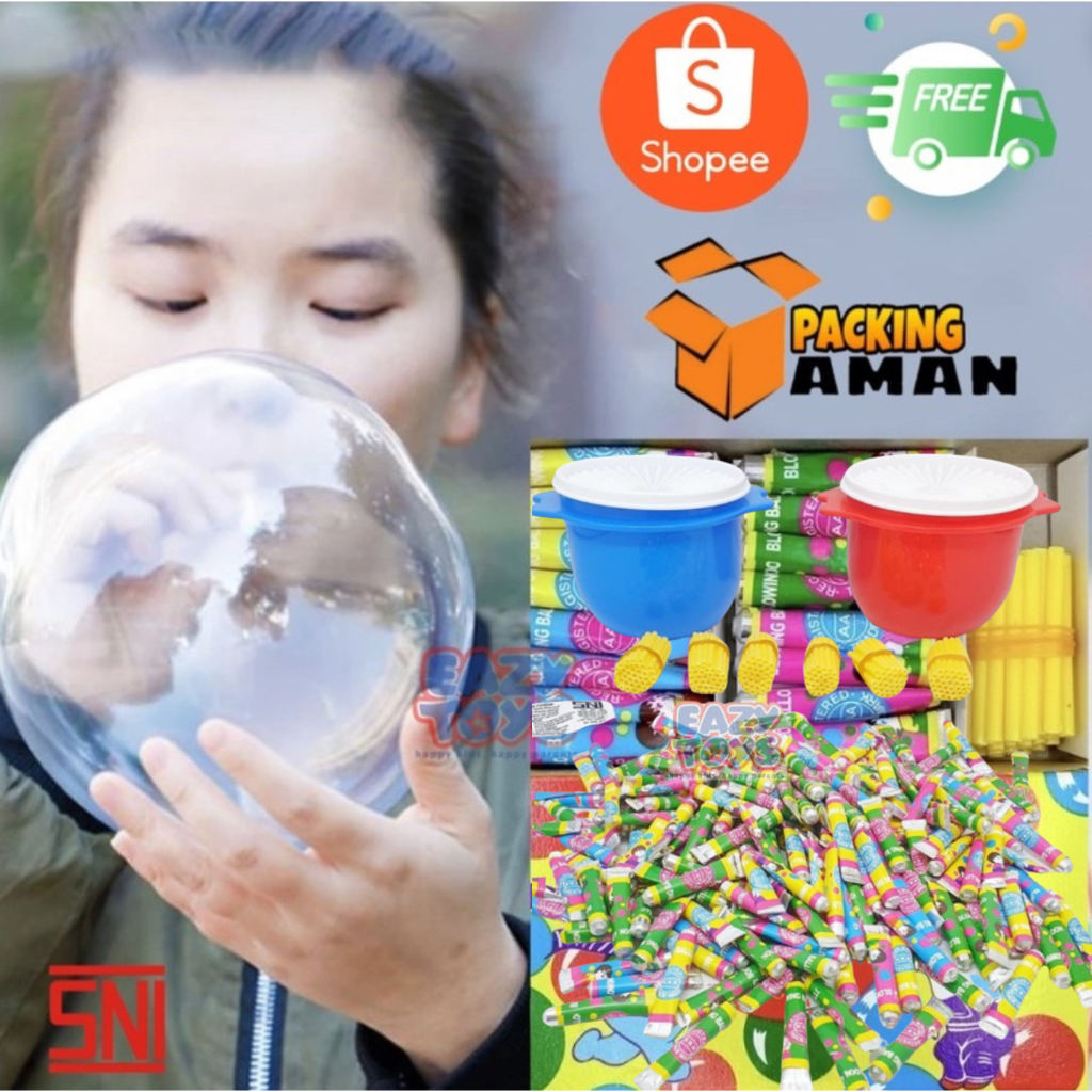 Jual Mainan Anak Balon Tiup AAA Original Mainan Jadul Balloon Kemasan ...
