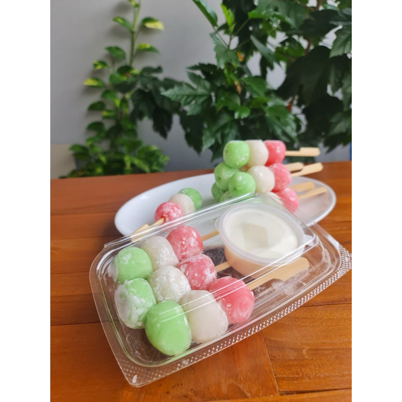 Jual Mochi Dango Tusuk 1 box isi 3 Free Saus | Shopee Indonesia