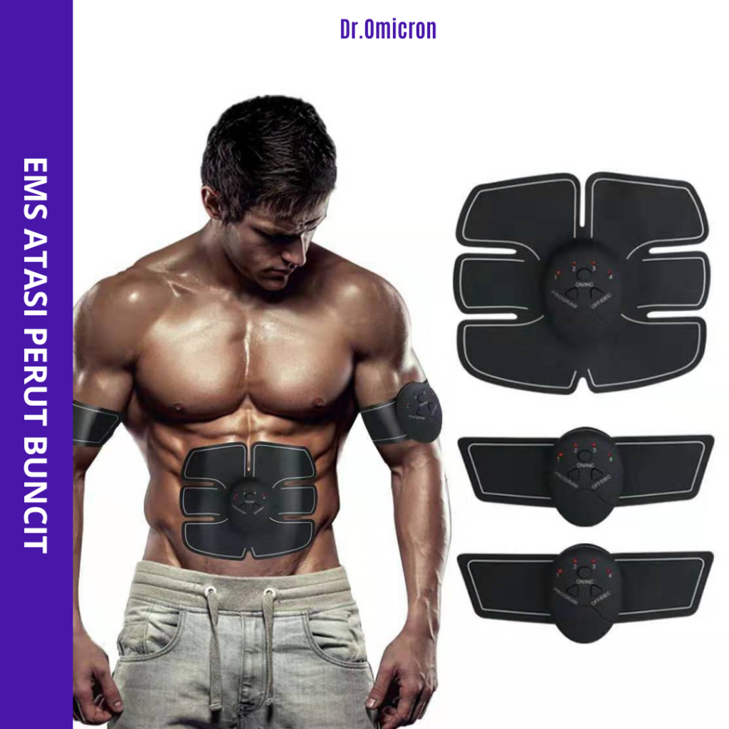 Jual Alat Terapi Perut Buncit Dengan EMS Otot Six Pack Membakar Lemak ...