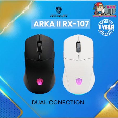 Jual Mouse wireless gaming Rexus Arka II RX107/RX-107 | Shopee Indonesia