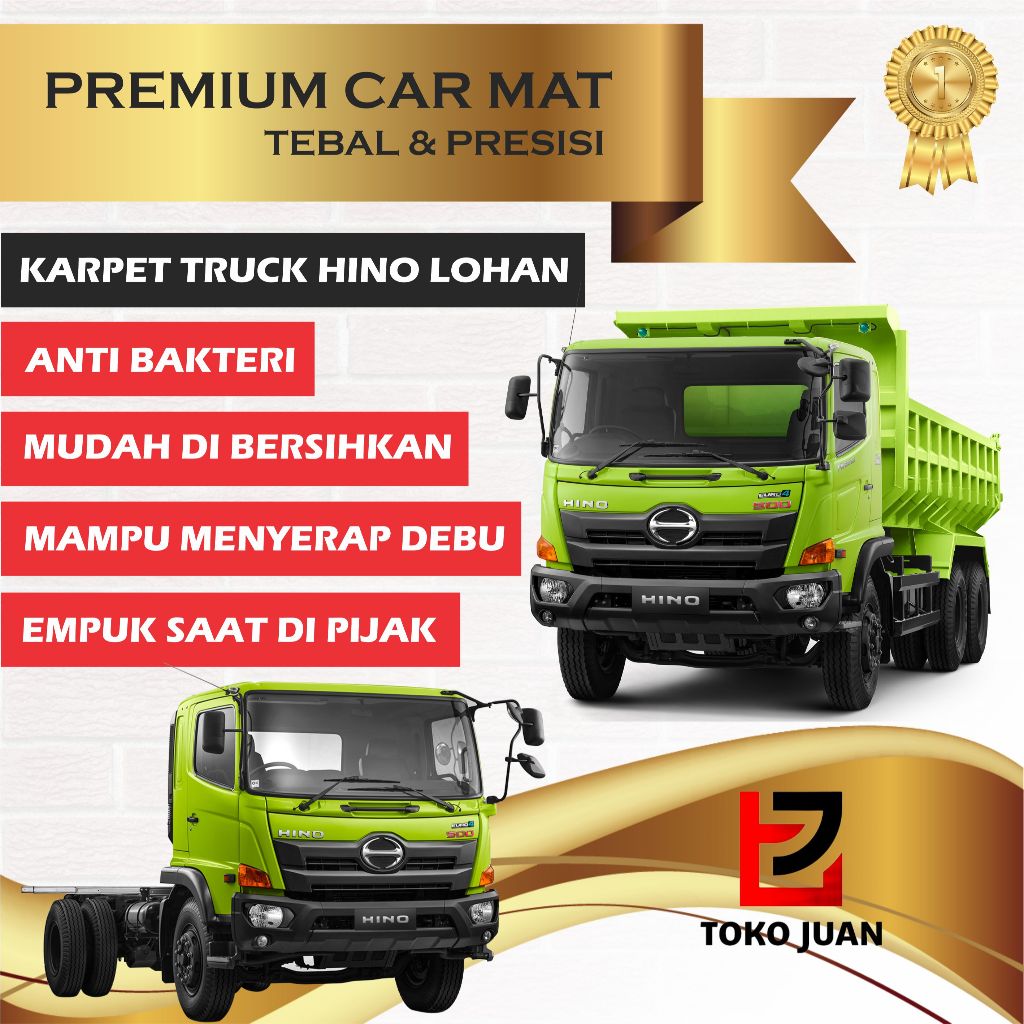 Jual Karpet Mobil Bahan Mie Truk Hino Lohan Hino 500 Hino 235 Ti Hino ...