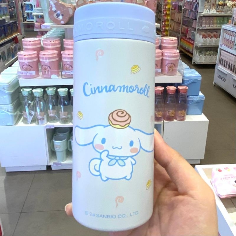 Jual Miniso x Sanrio Botol Minum Cinnamoroll Tumbler Termos Stainless ...
