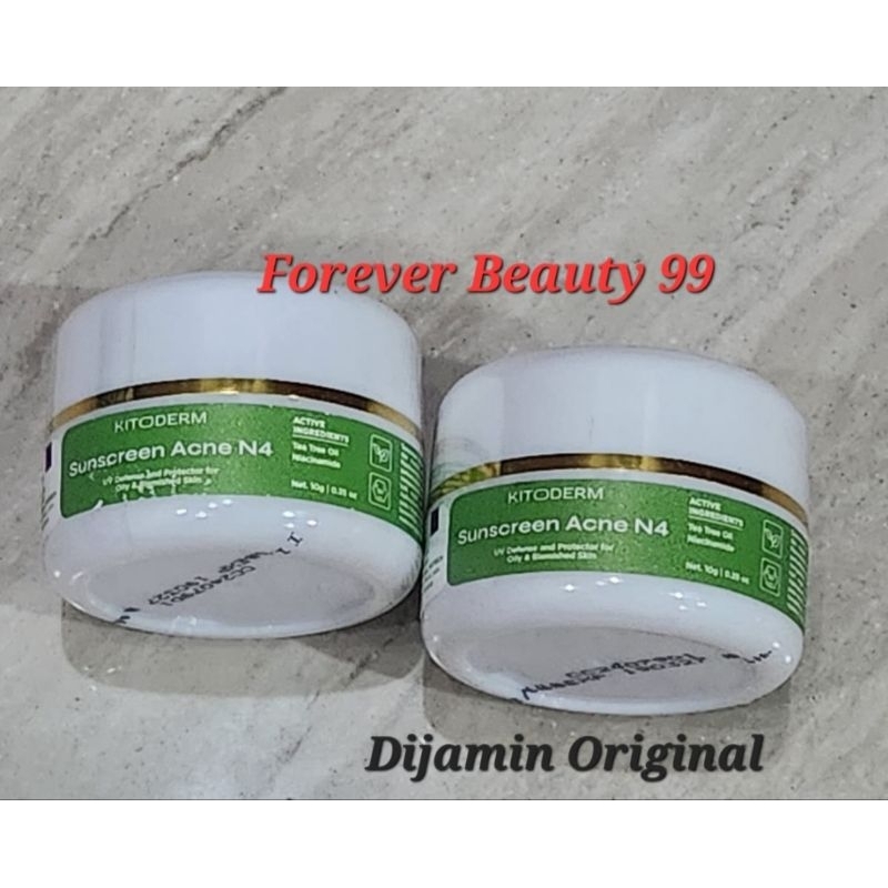 Jual Kitoderm Sunscreen Acne N4 - Sunblock jerawat & whitening N 4 ...