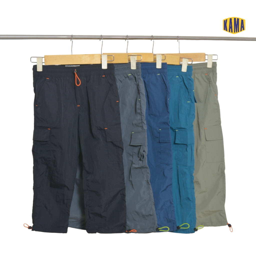 Jual Kama Garage Cargo Crincle Celana Panjang Anak Nylon | Shopee Indonesia