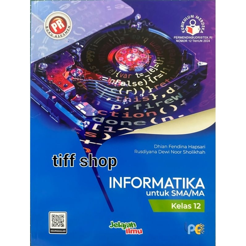 Jual Buku PR Informatika kelas 12. Kurikulum Merdeka. Intan Pariwara ...