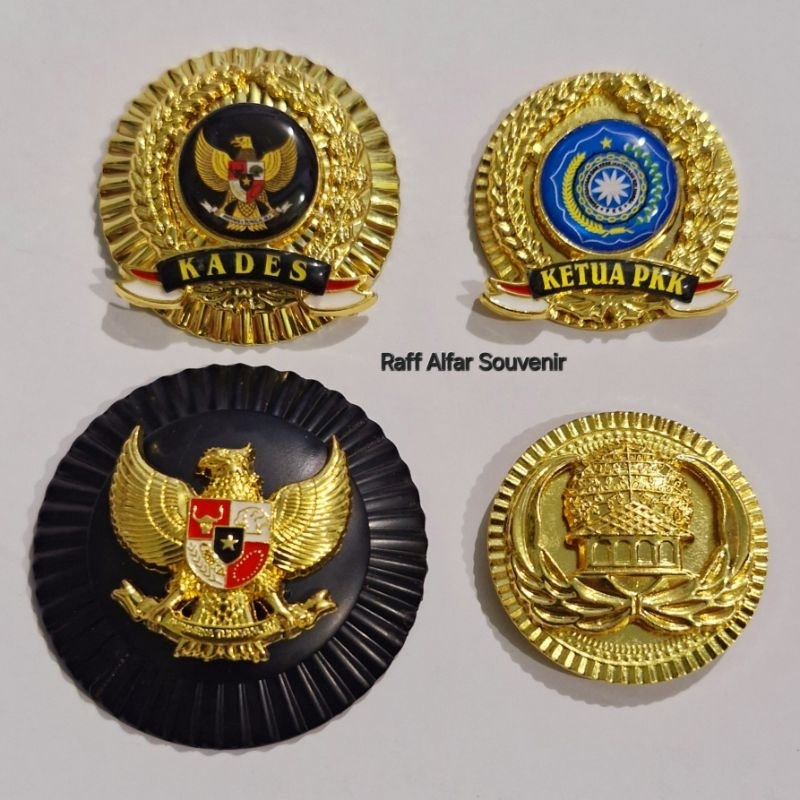 Jual 1 SET PIN KEPALA DESA - PIN KADES LENGKAP MODEL PREMIUM MAGNET ...