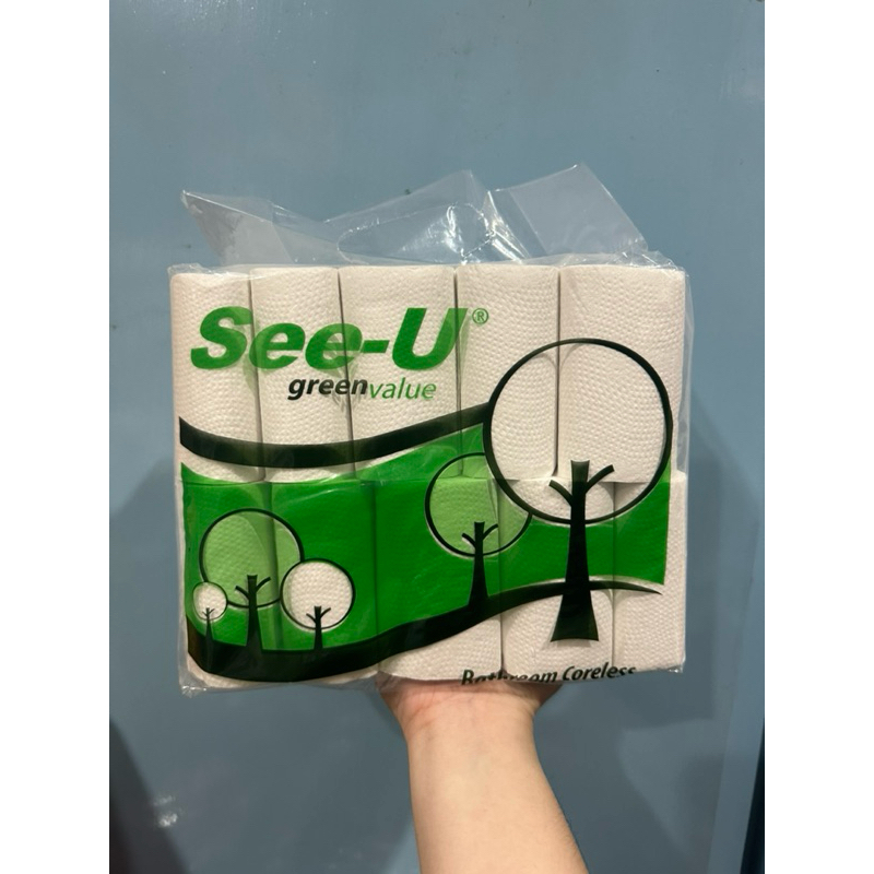 Jual TISSUE CORELESS SEE U TISSUE TOILET ISI 10ROLL TANPA TULANG ...