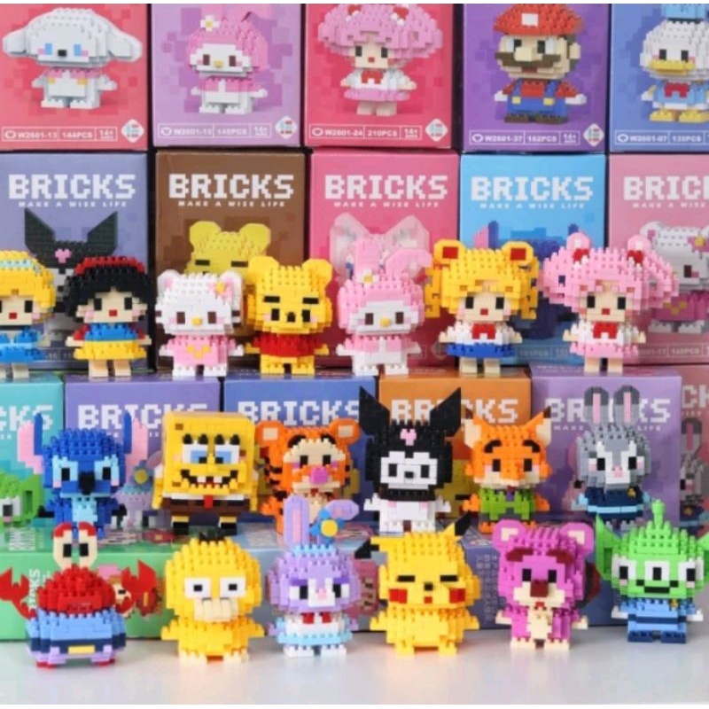 Jual Lego Bricks - Building 3D Block / Mainan Balok Susun / Mainan Lego ...