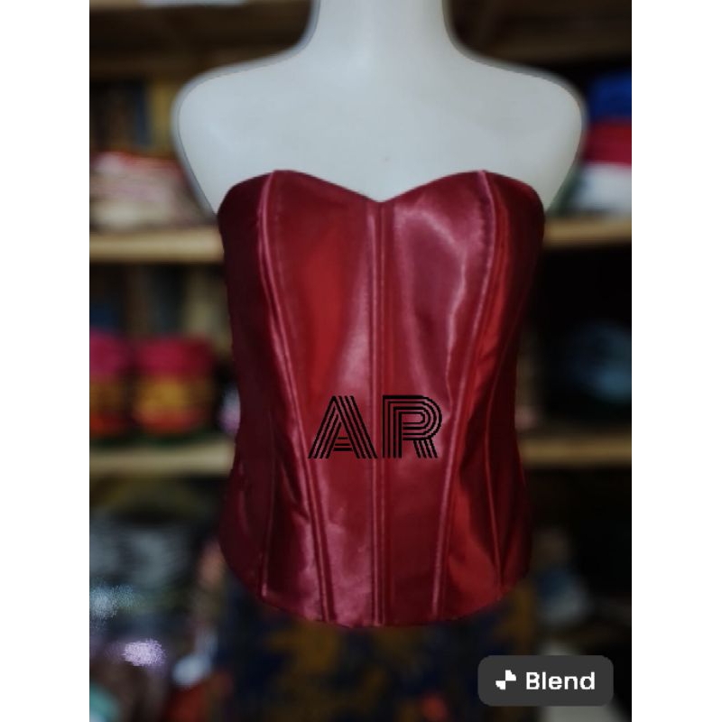 Jual Kamisol/Kemben/longtorso kebaya/bustier bahan satin | Shopee Indonesia